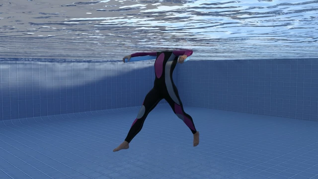 flutter kick exercise swimming
