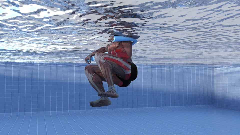 Deep Water Body Sway for Balance and Oblique Strength