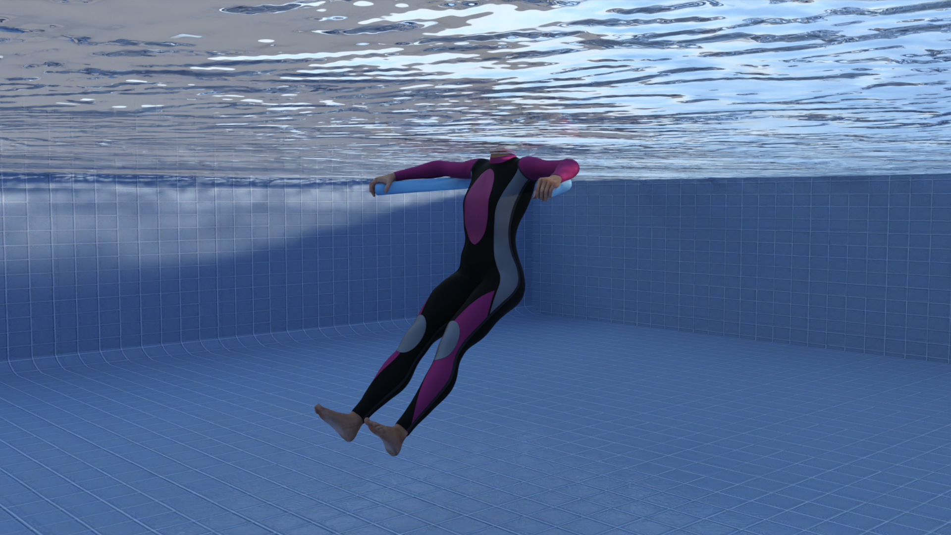 Aqua Exercise: Stand to Sit